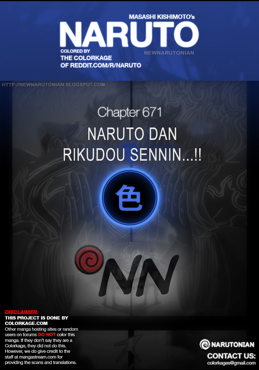 Komik Naruto Shippuden Chapter 671 Full Color « Baca Komik